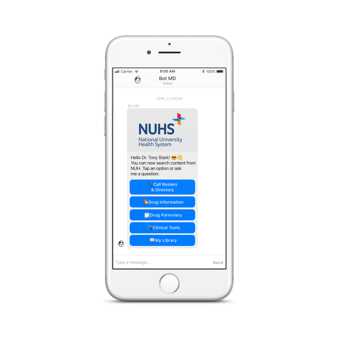 Bot MD - NUHS AI Assistant