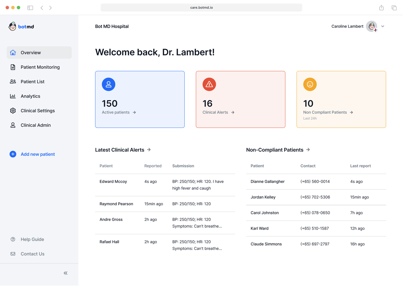 Bot MD | A.I. Clinical Assistant