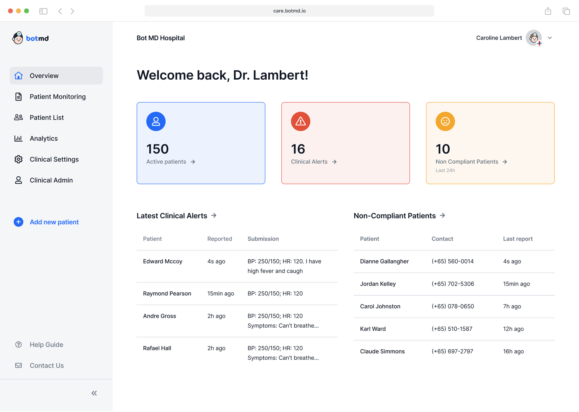 Bot MD | A.I. Clinical Assistant